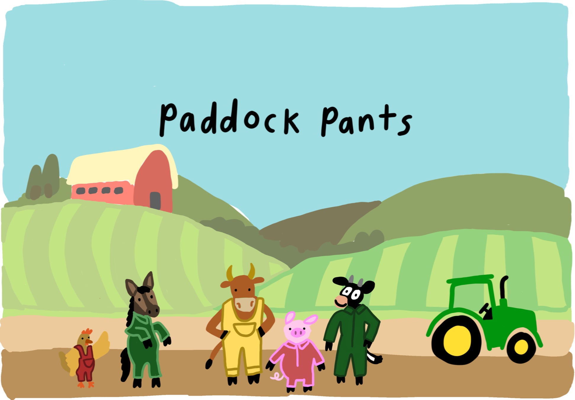 Sizing chart – Paddock Pants